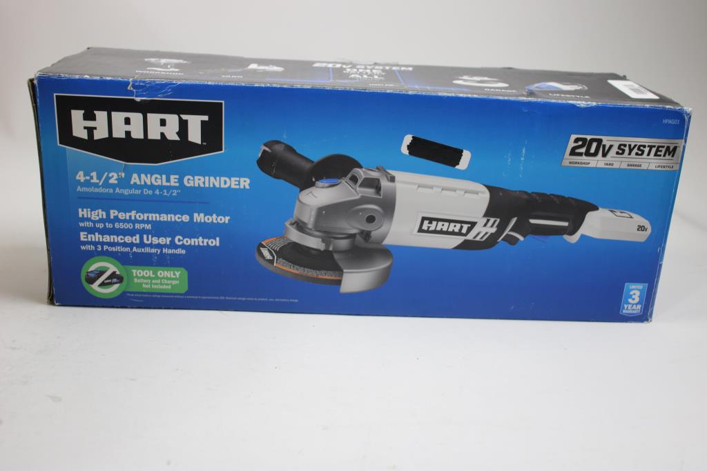Hart 4-1/2" Angle Grinder HPAG01 | Property Room