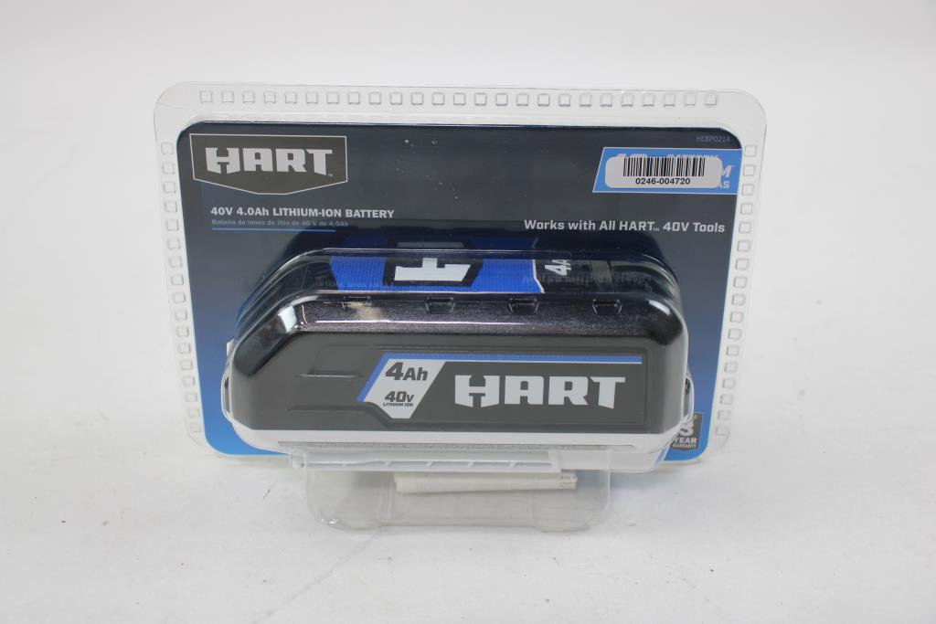 Hart Battery 4Ah 40v | Property Room