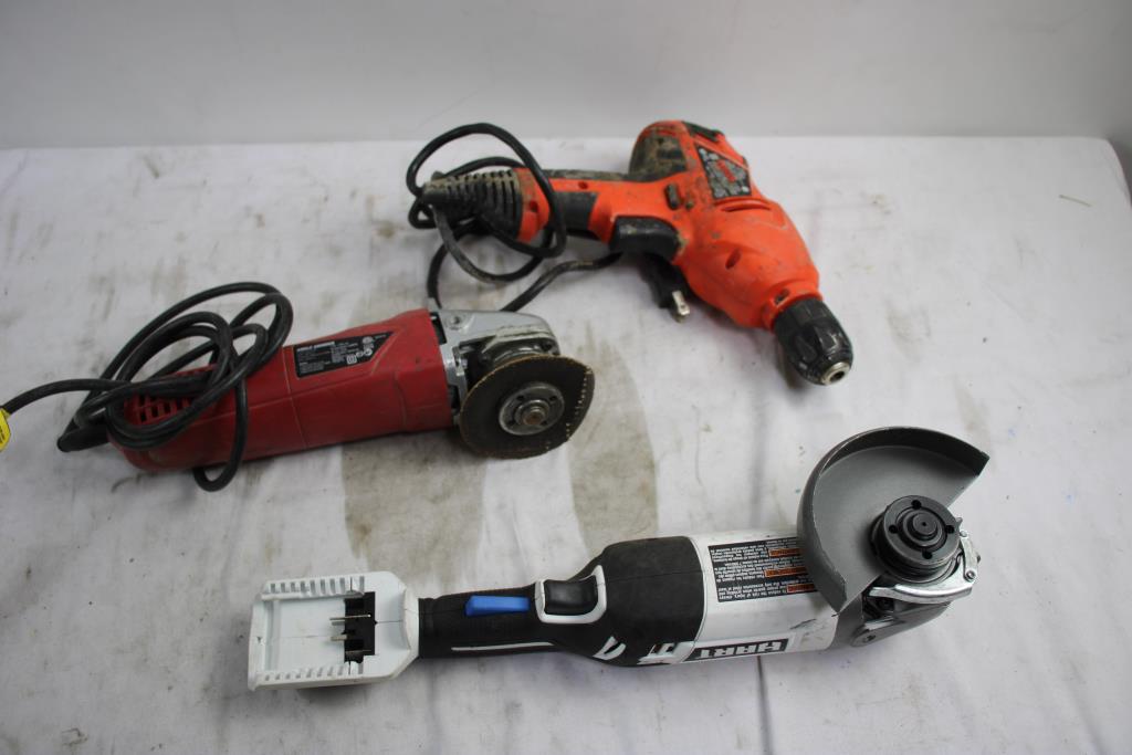 Hart Cordless Power Drill/driver, Hyper Tough Angle Grinder, And More ...