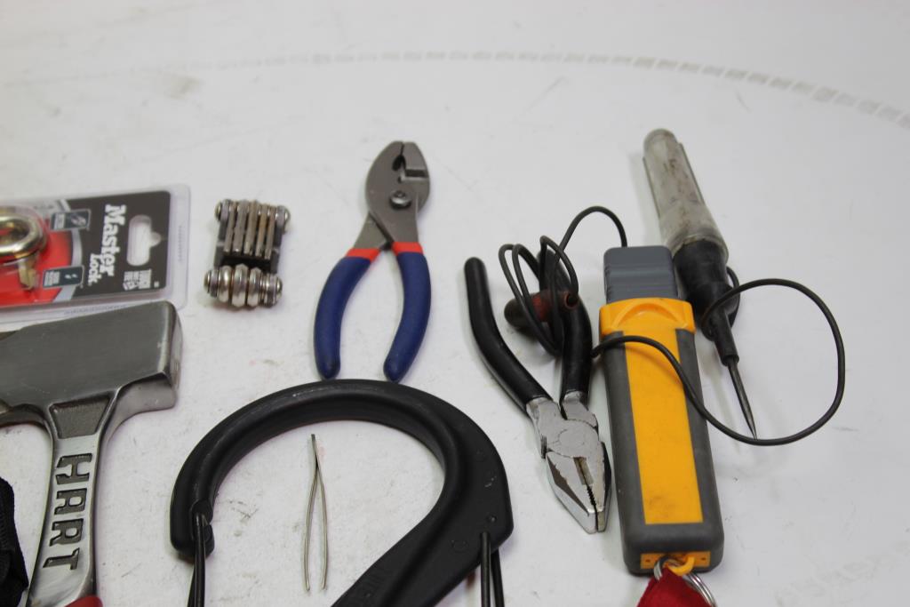 Hart Hatchet, Master Lock Key Lock And More | Property Room