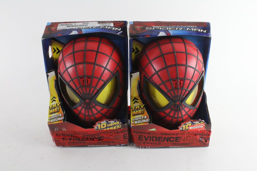 Hasbro Marvel The Amazing Spider-Man Hero FX Masks, 2 Pieces | Property ...