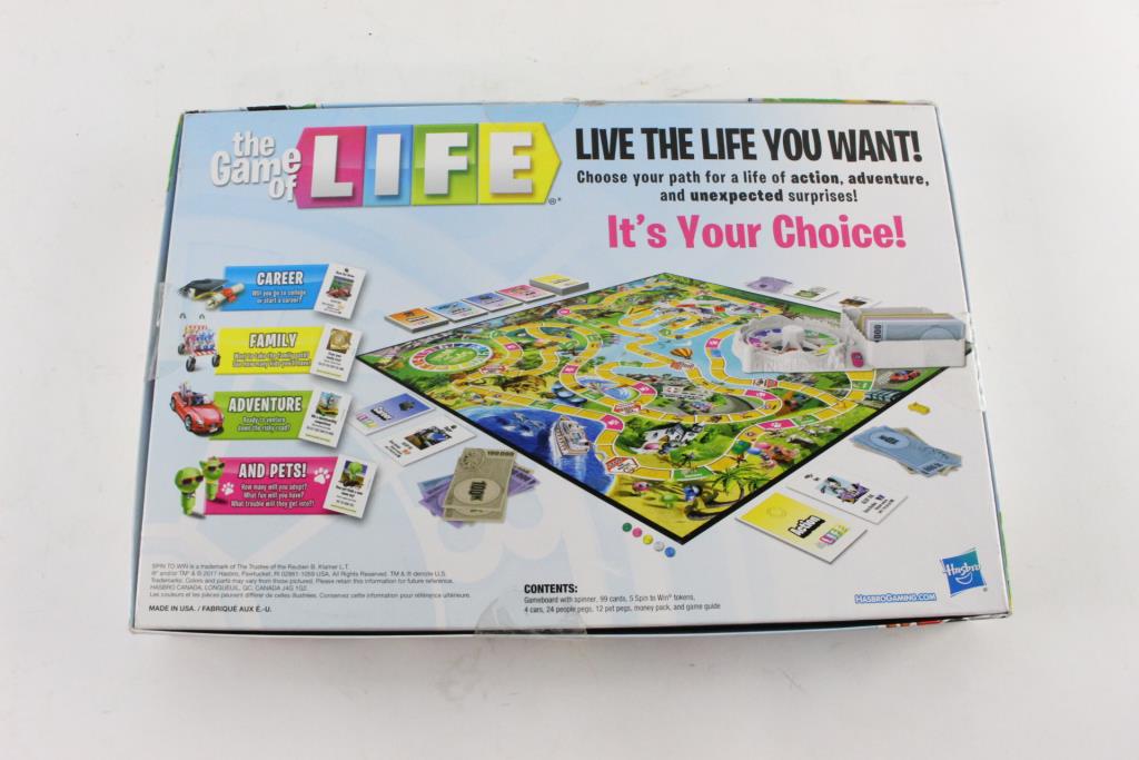 Hasbro The Game Of Life Boardgame | Property Room