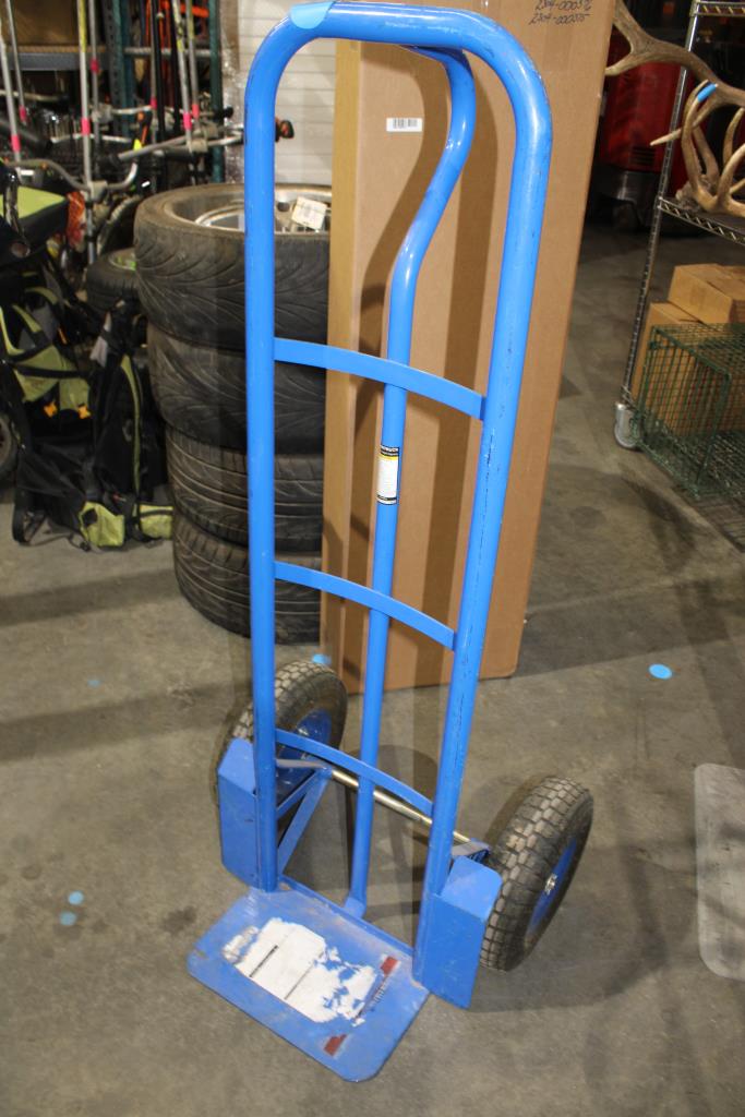 Haul-master 700lb Capacity Bigfott Hand Truck - Blue | Property Room