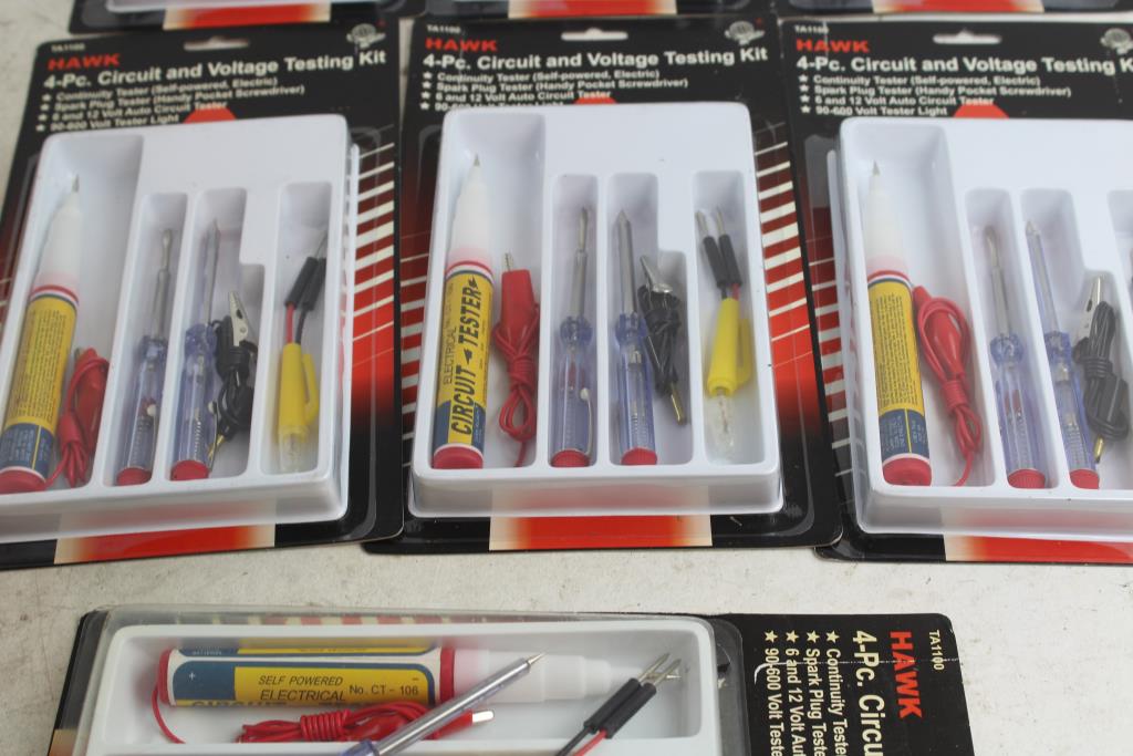 Hawk 4pc Circuit & Voltage Testing Kits | Property Room