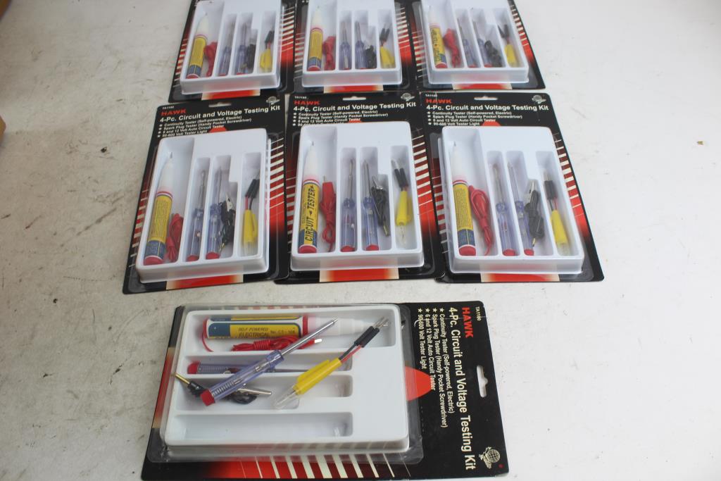 Hawk 4pc Circuit & Voltage Testing Kits | Property Room