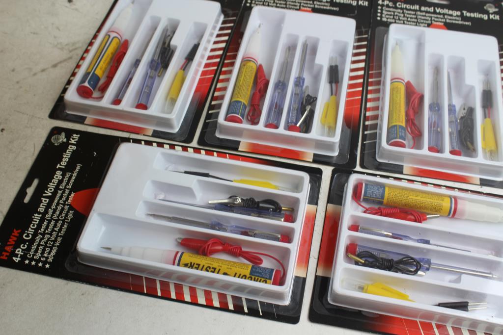 Hawk 4pc Circuit & Voltage Testing Kits, Unicorn Beetle Supcase And ...