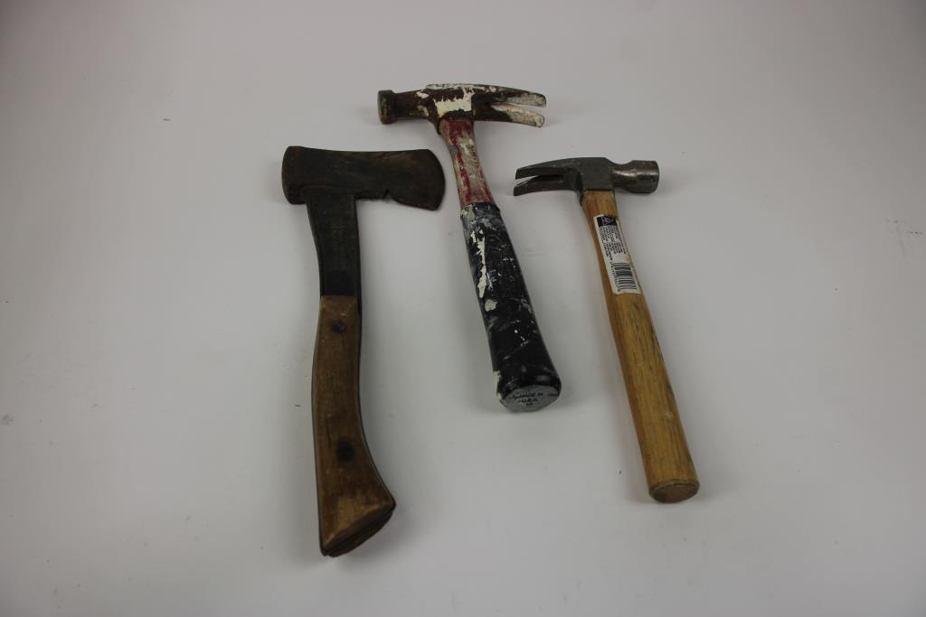 HDX 10 Oz Rip Hammer, Bridgeport Hatchet, Coping Saw, And More, 7 ...
