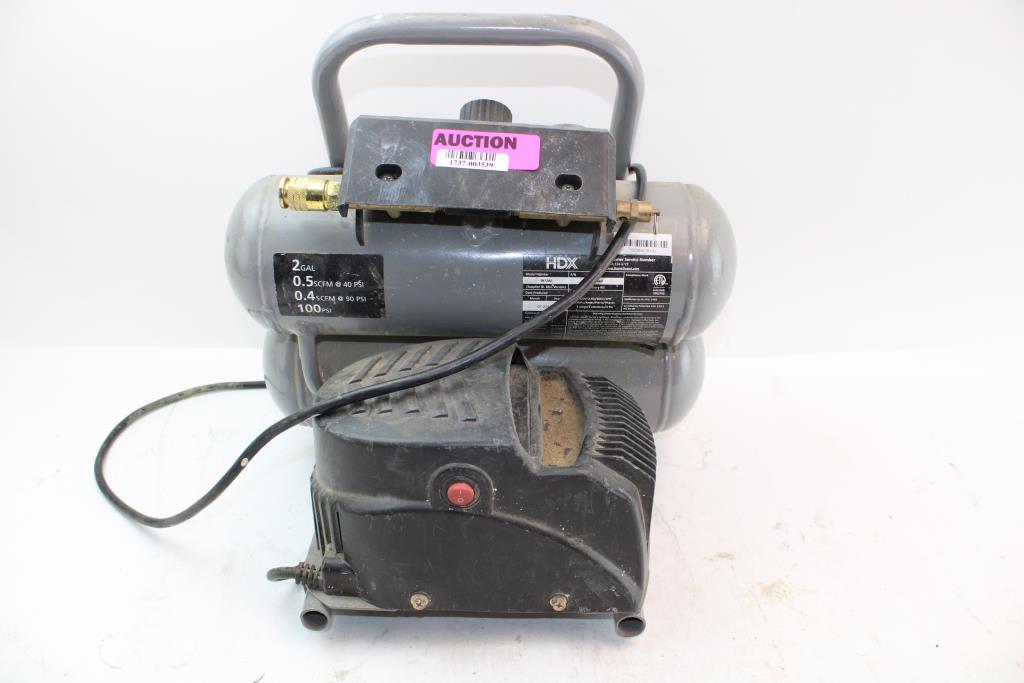 HDX 2 Gallon Air Compressor | Property Room