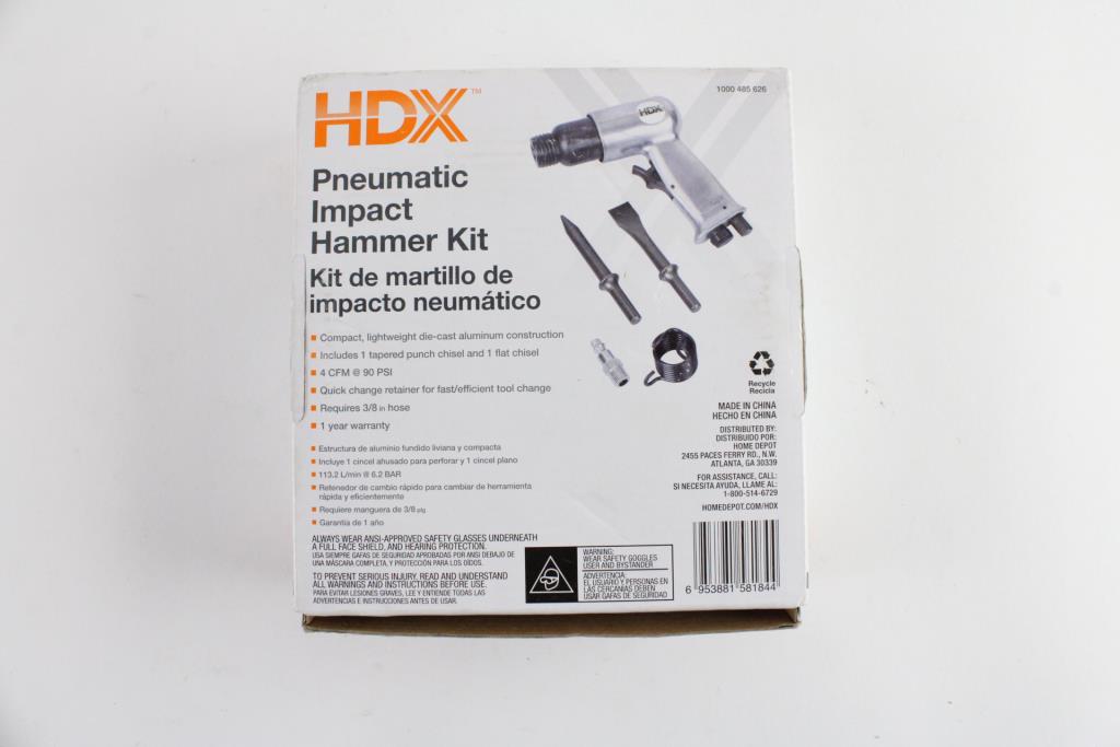 HDX Pneumatic Impact Hammer Kit | Property Room