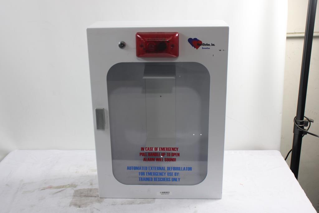 HeartStation AED Wall Cabinet Rescue Case | Property Room