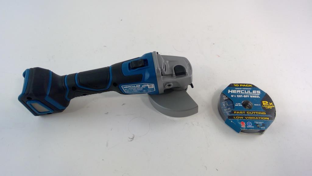 Hercules Cordless Angle Grinder | Property Room