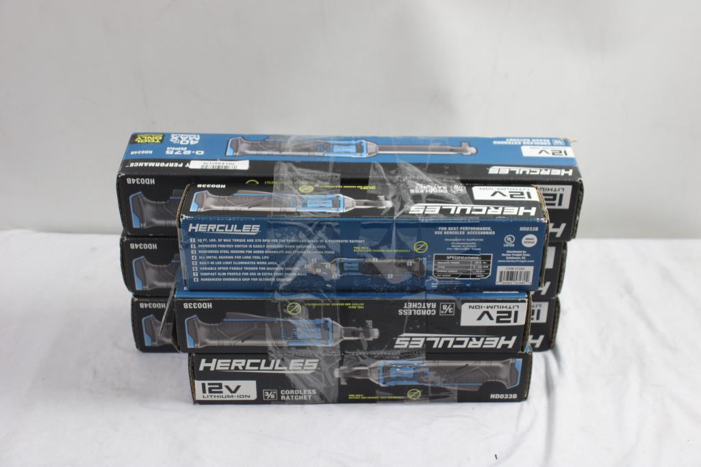 Hercules Power Tool Bulk Lot, 6 Pieces | Property Room