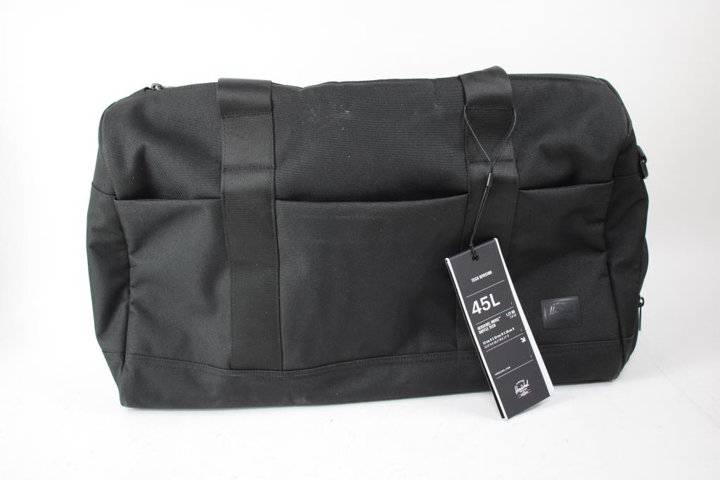 Herschel Black Duffel Bag | Property Room