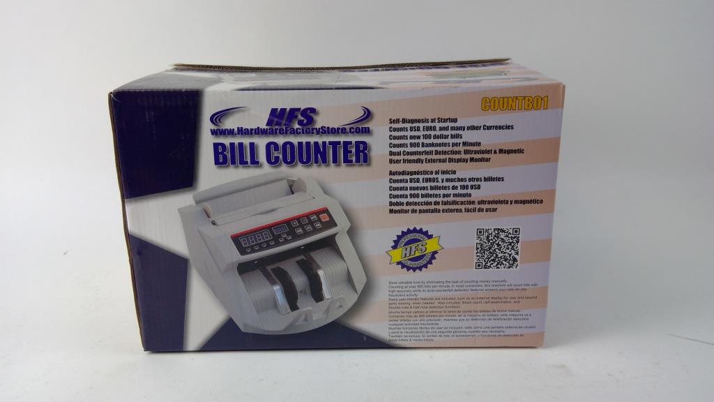 HFS Bill Counter Machine, COUNTB01 | Property Room