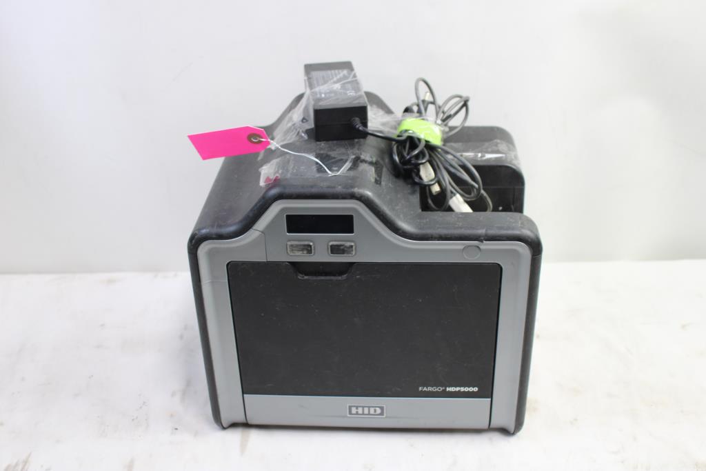 HID Fargo HDP5000 ID Printer | Property Room