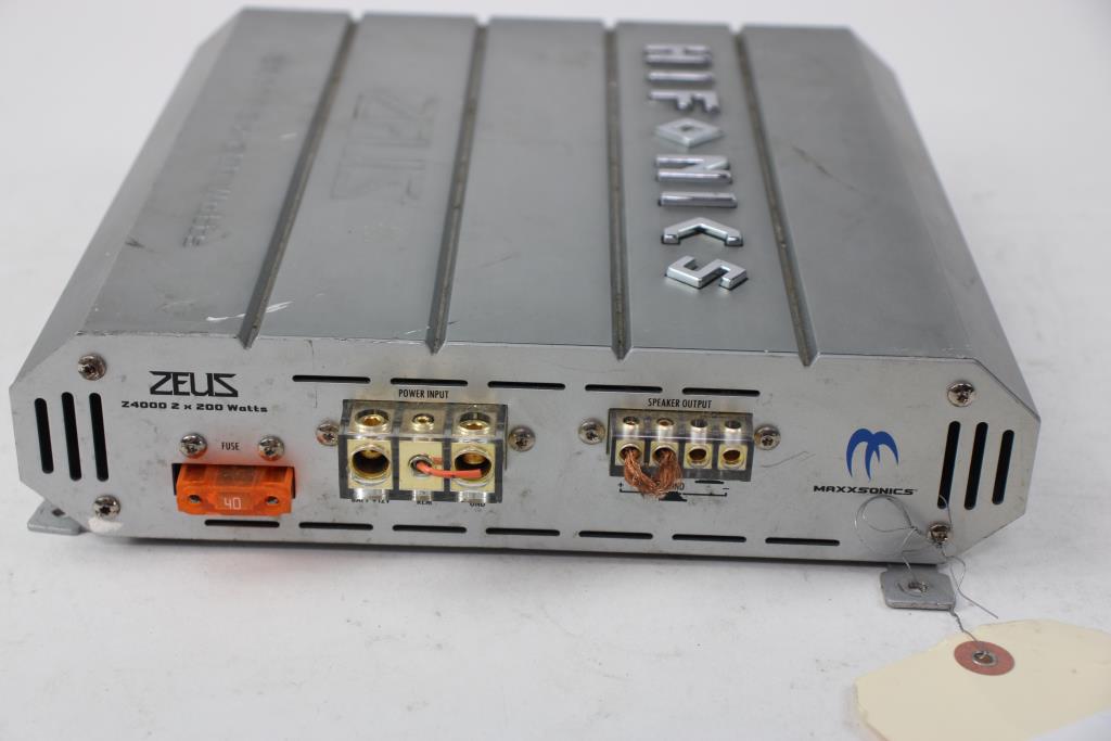 Hifonics Zeus Z4000 2-Channel Amplifier | Property Room