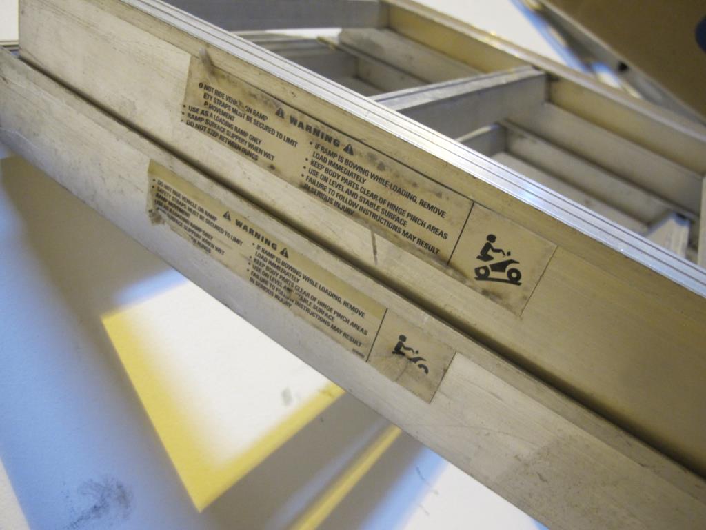 Highland Aluminum Motorcycle/ATV Ramps | Property Room