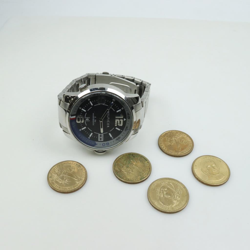 Hilfiger Watch And US Coins, 5 Watches | Property Room