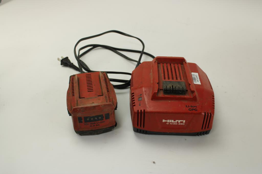 Hilti Battery Charger And Cordless Charger | Property Room