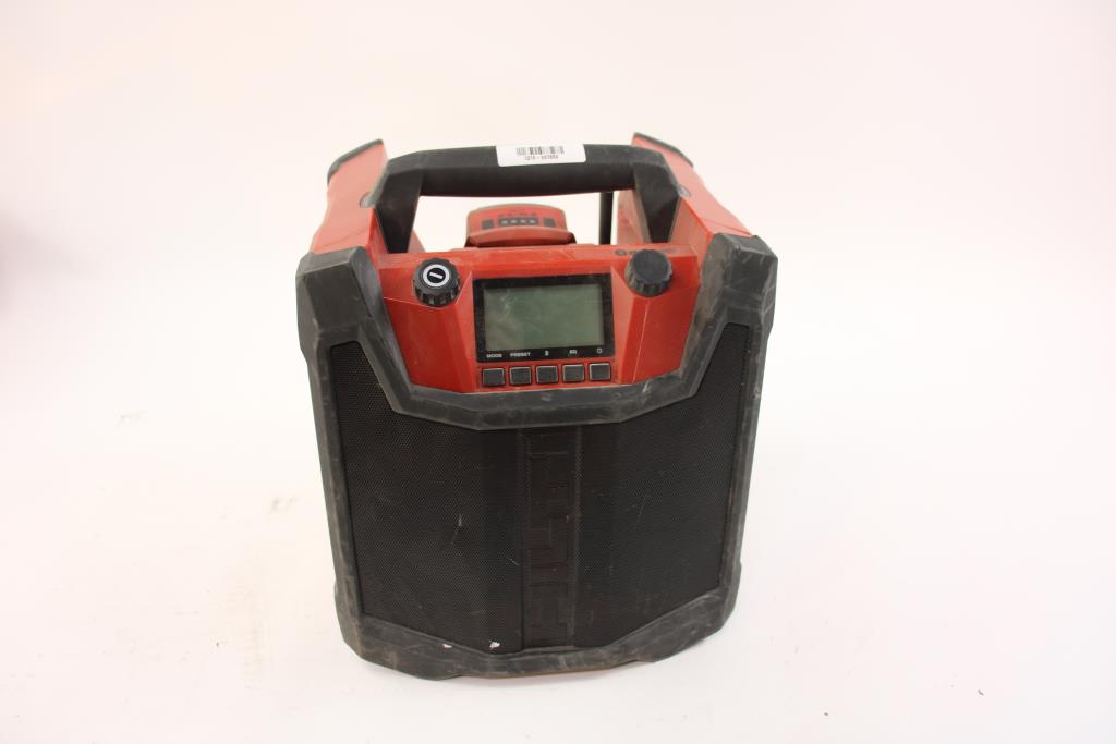 Hilti Cordless Bluetooth Radio And Battery | Property Room