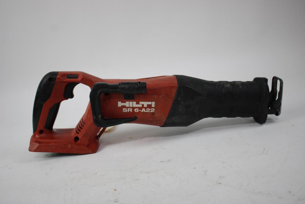 Hilti Cordless Reciprocating Saw, SR 6-A22 | Property Room