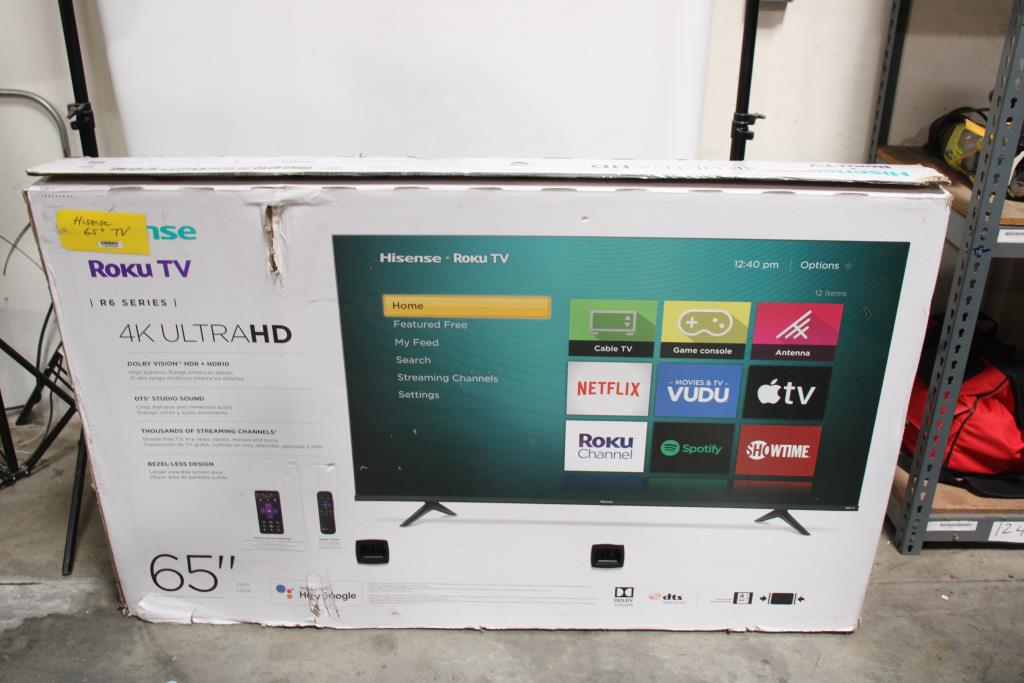 Hisense 65" Roku TV | Property Room