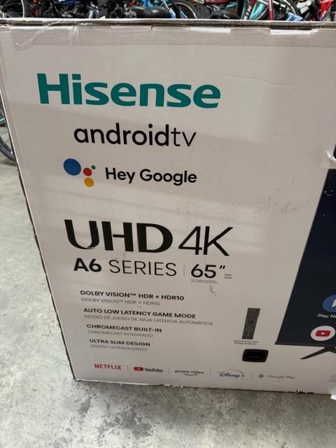 Hisense UHD4K A6 Series 65 Inch Television | Property Room
