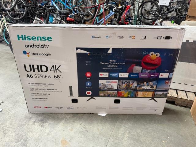 Hisense UHD4K A6 Series 65 Inch Television | Property Room