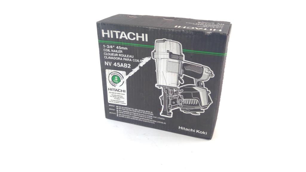 Hitachi 1-3/4'' 45mm Coil Nailer | Property Room