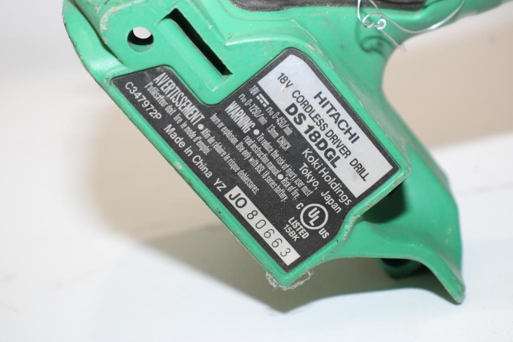 Hitachi 18v Cordless Driver Drill | Property Room