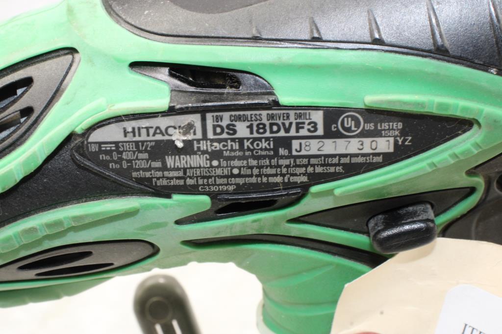 Hitachi 18v Cordless Driver Drill | Property Room