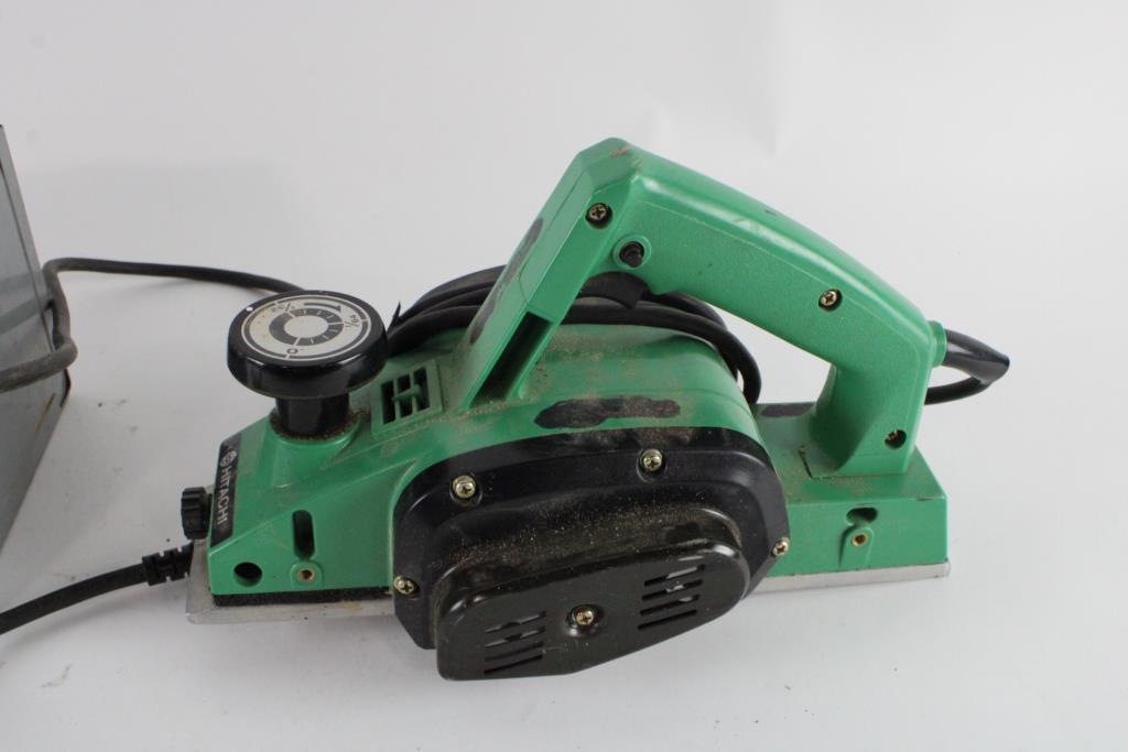 Hitachi 3-1/4" Corded Planer With Metal Case | Property Room