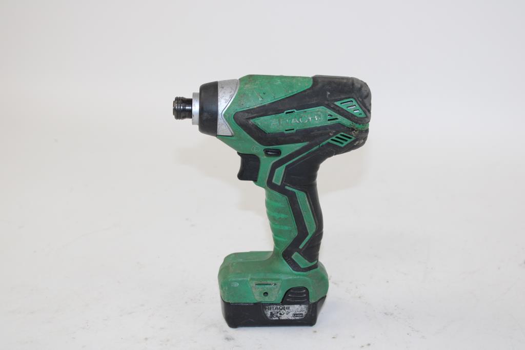 Hitachi Cordless Impact Driver WH10DF2 With Battery Pack | Property Room
