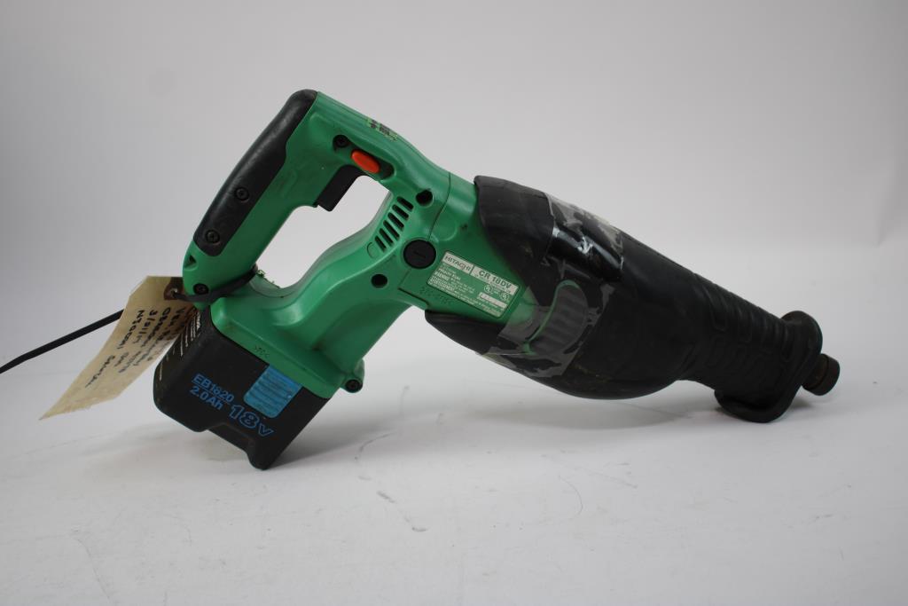 Hitachi Cordless Reciprocating Saw, CR18DV | Property Room