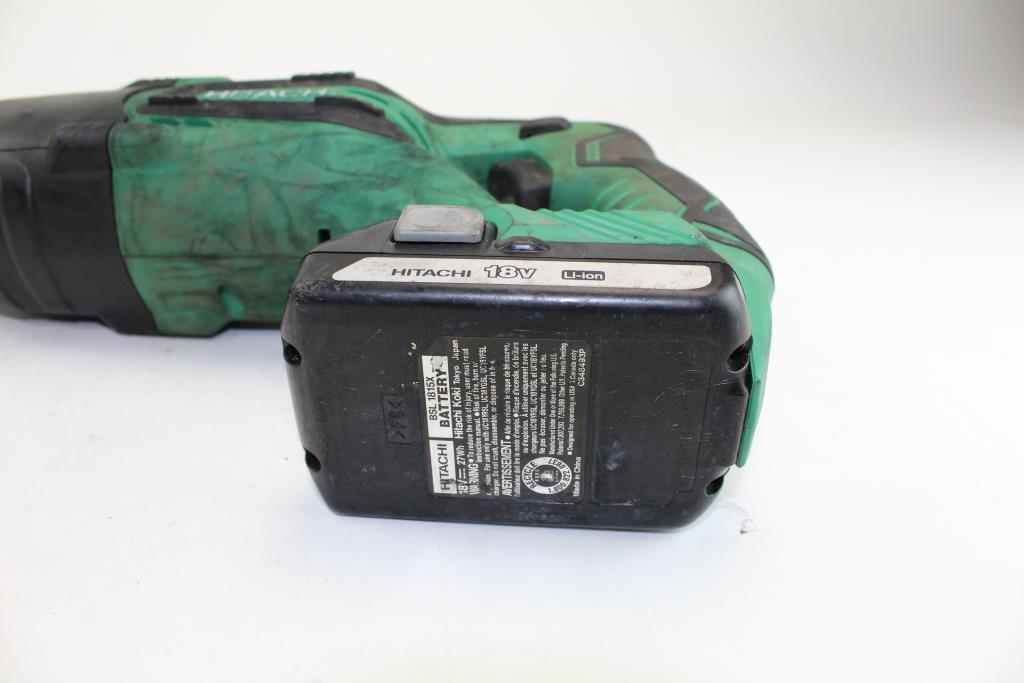 Hitachi Cr 18dgl Reciprocating Saw | Property Room