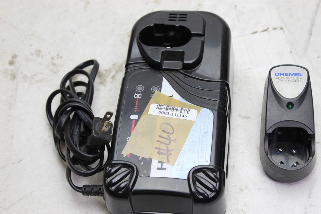Hitachi, Dremel Battery Charger UC18YRL 2 Pieces | Property Room