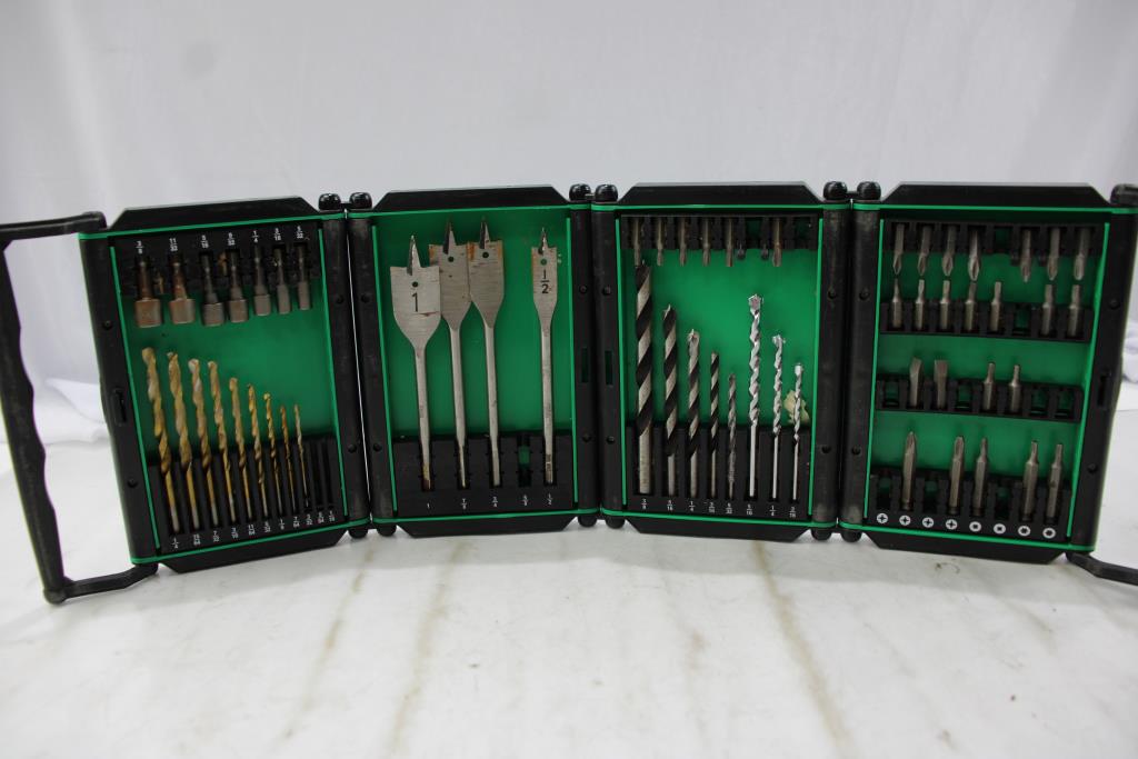 Hitachi Drill And Hammer Bits 10+ Pieces | Property Room