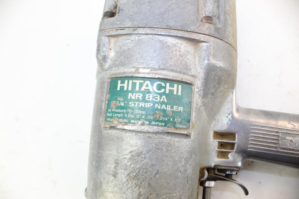 Hitachi NR 83A 3-1/4" Strip Nailer | Property Room