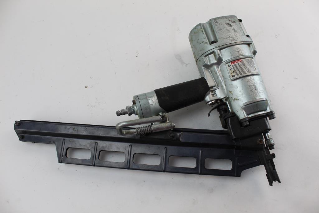 Hitachi NR83A5 3-1/4" Full Head Framing Strip Nailer W Depth Adjustment ...