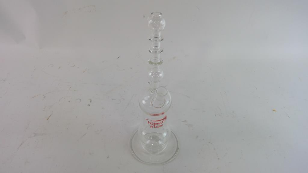Hitman Glass 15" Water Pipe | Property Room