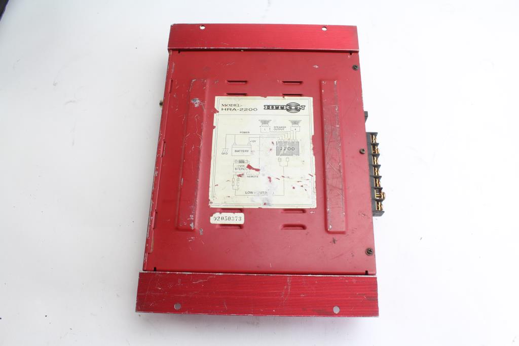 Hitron HRA-2200 Amplifier | Property Room