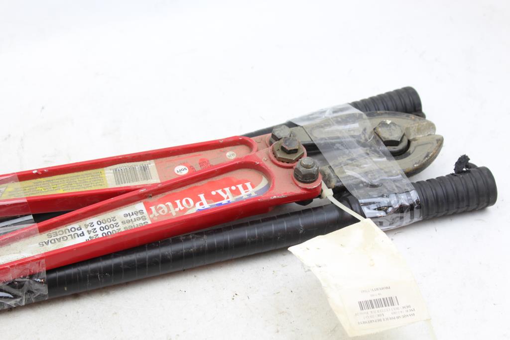 H.K. Porter 24" Bolt Cutters, 30" Bolt Cutters | Property Room