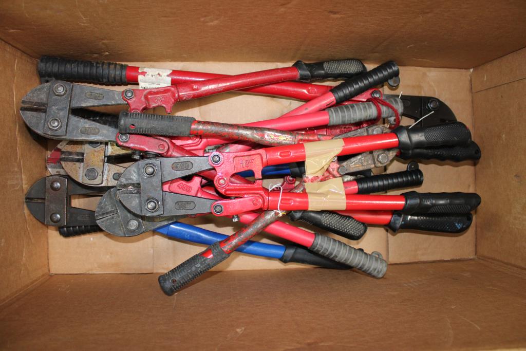 HK Porter, Anvil, & More Assorted Bolt Cutters; 5+ Pieces | Property Room