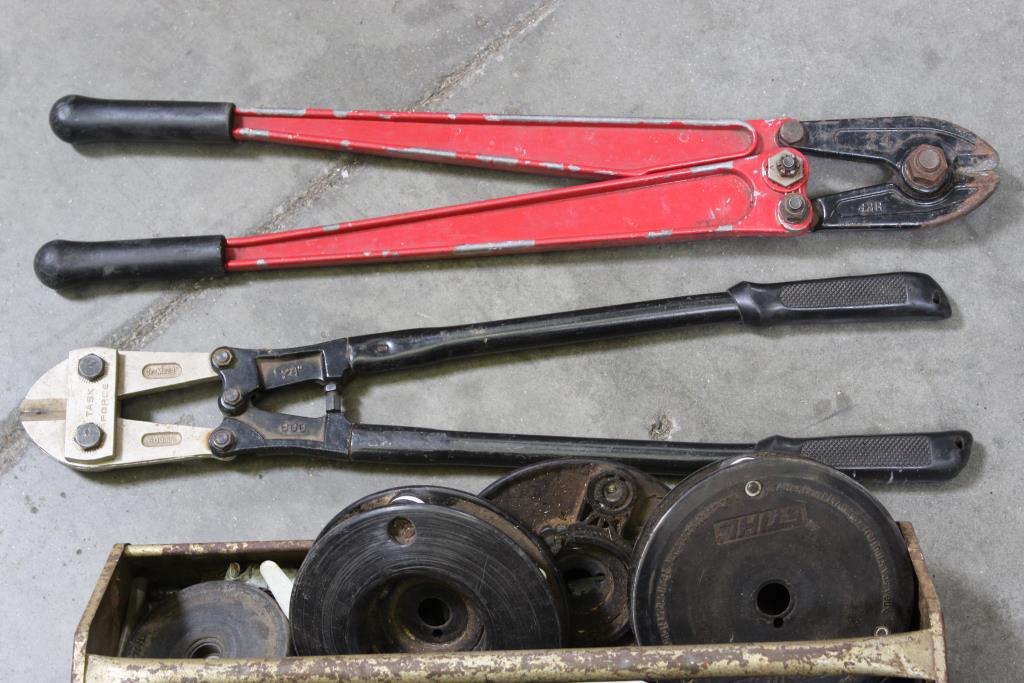 Hk Porter, Task Force Bolt Cutters, Stihl Cutting Head+ More 10+ Pieces ...