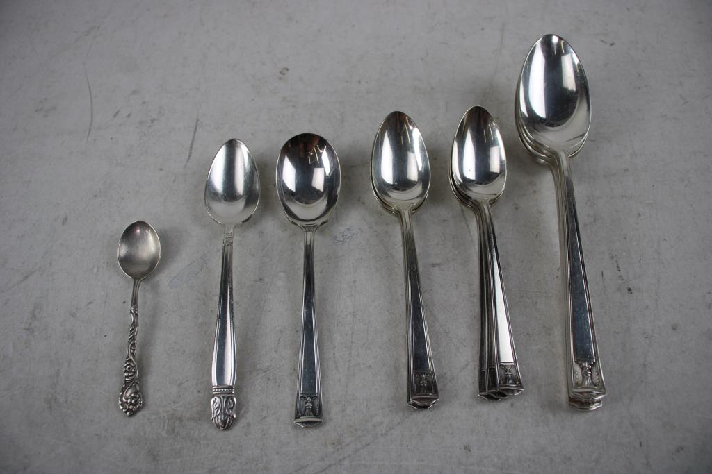 Holmes & Edwards And More Silverware Bulk Lot, 40+ Pieces | Property Room