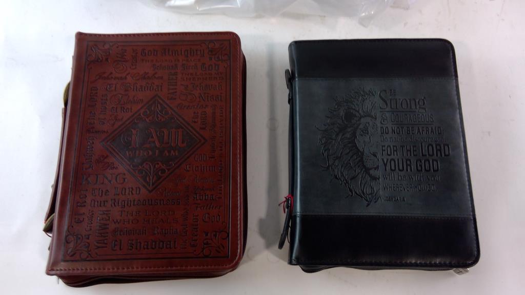 Holy Bibles In Faux Leather Cases, 6 Pieces | Property Room