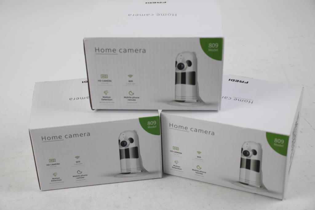 Home Cameras (3) 809 Model Video Camera | Property Room