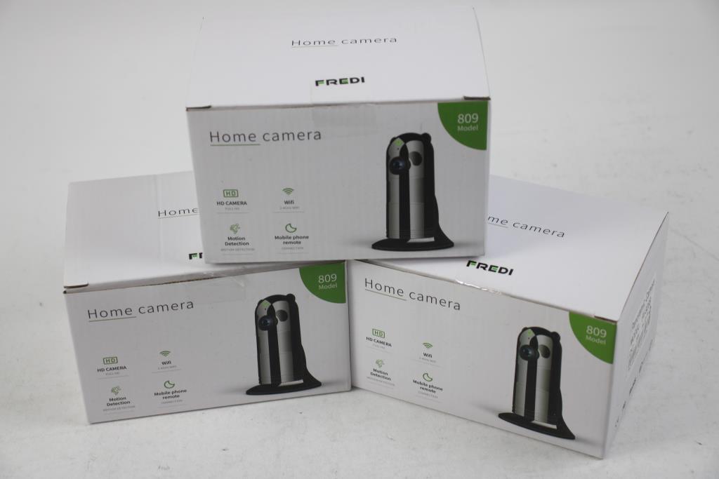 Home Cameras (3) 809 Model Video Camera | Property Room