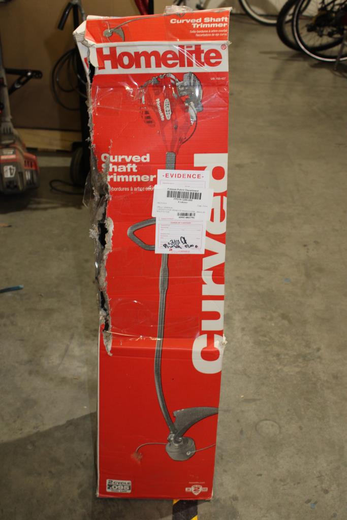 Homelite 17" Curved Shaft Trimmer | Property Room