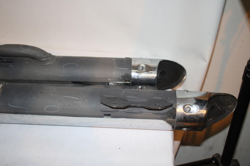 Honda Motorcycle Exhaust Pipes, 2 Pieces, HM MCV AC1 | Property Room